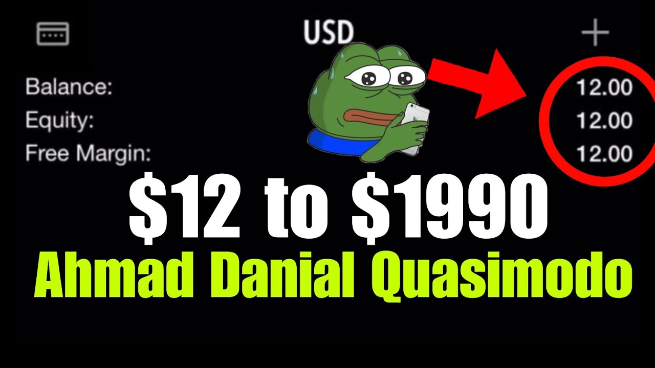 $12 account to $1990 | Ahmad Danial - YouTube