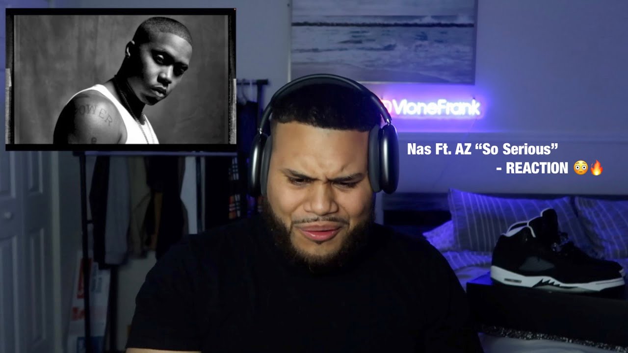 NAS WENT BALLISTIC ON THIS TRACK 😳🔥 !! Nas Ft. AZ "So Serious ...