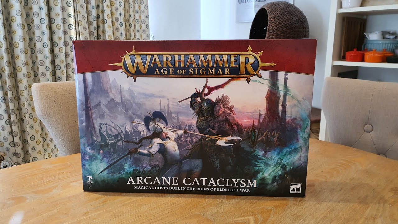 Unboxing: Warhammer Age of Sigmar - Arcane Cataclysm - YouTube