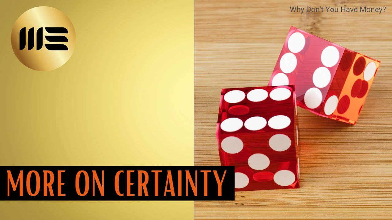 More on Certainty. You cannot fail when you are certain. Have a look: www.meirezra.com/getmoney ...