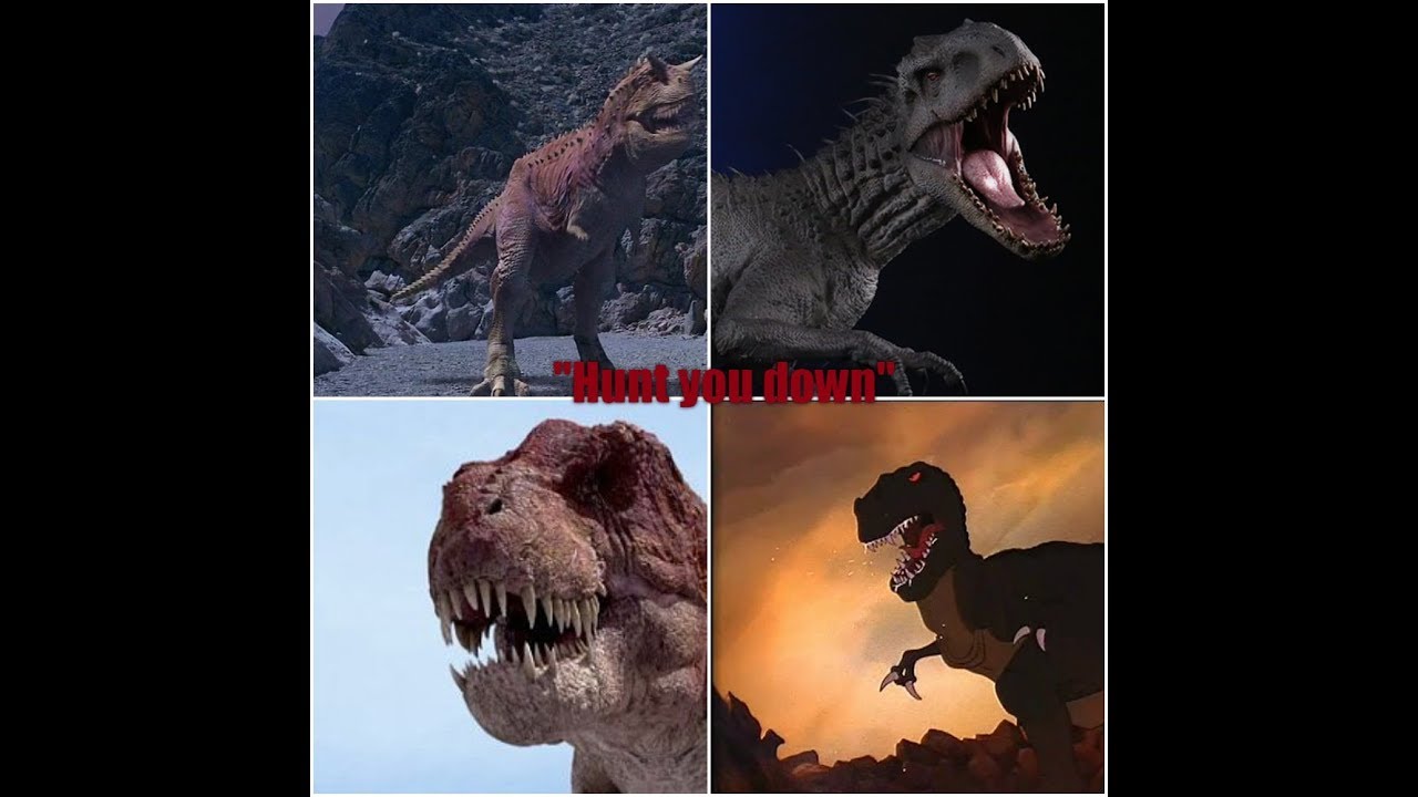 Carnotaurus/Irex/One Eye/Sharptooth tribute: Hunt you down - YouTube