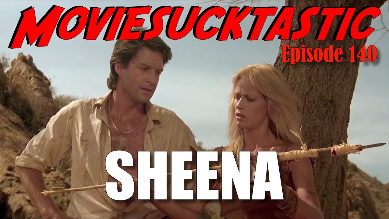 Tanya Roberts needs to watch where she's crouching in Sheena (1984 ...