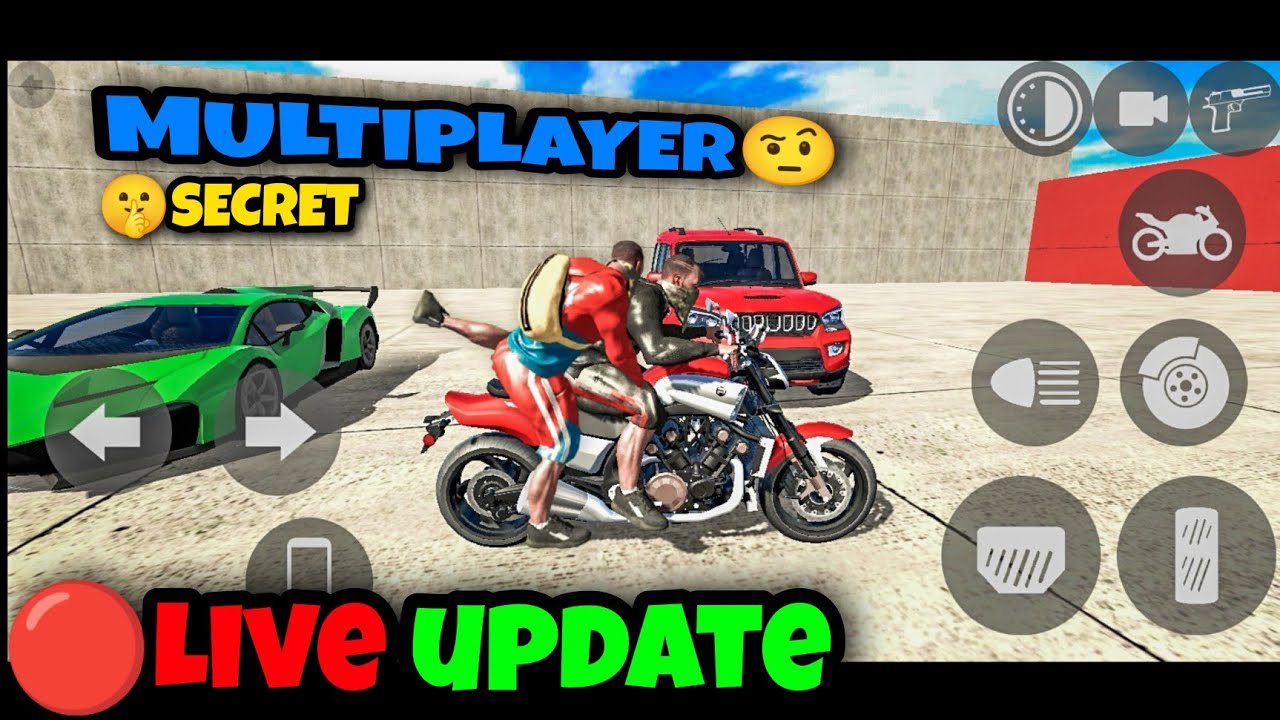 MULTIPLAYER UPDATE IS LIVE ON PLAYSTORE INDIAN BIKE DRIVING 3D LIVE ...