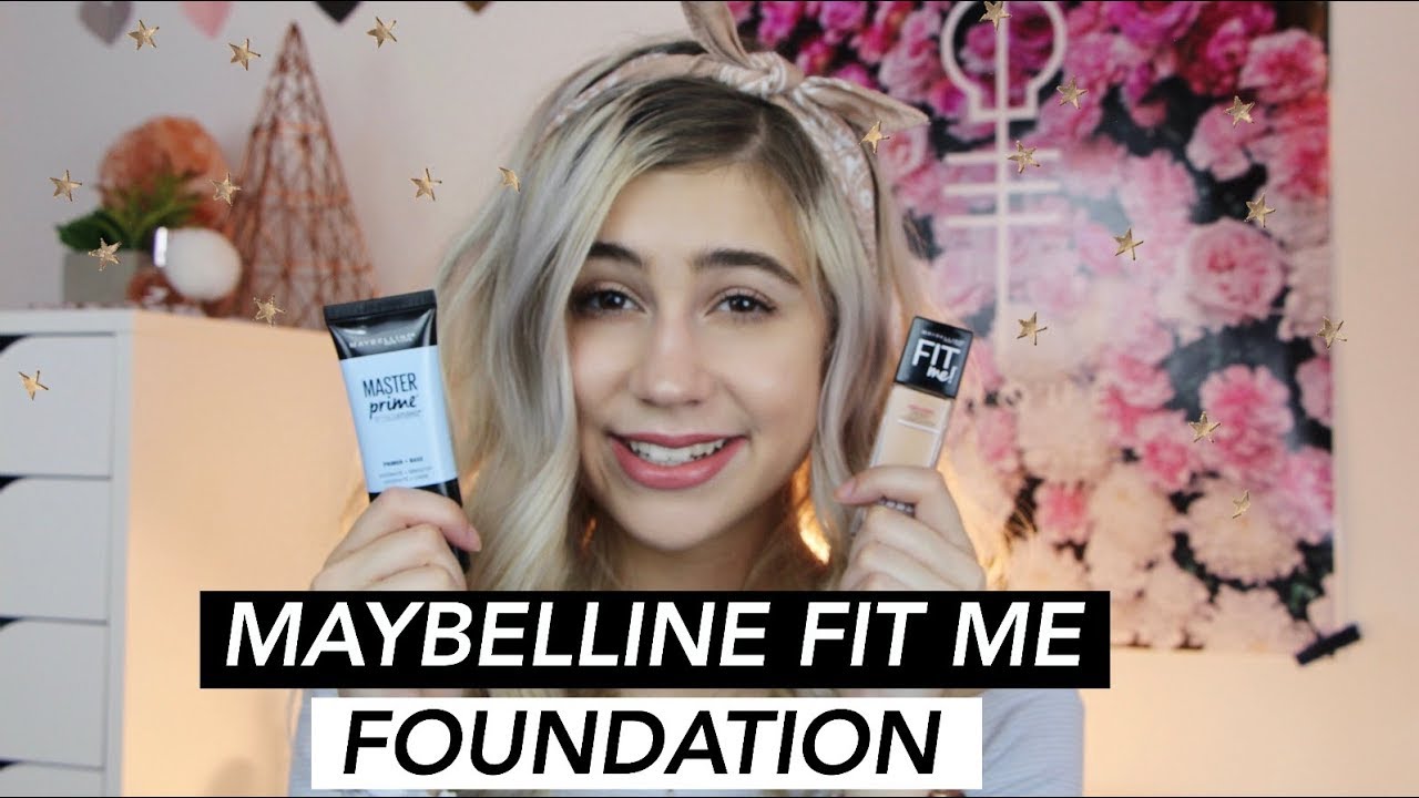 MAYBELLINE FIT ME DEWY + SMOOTH REVIEW & WEAR TEST | VOXBOX | FAITH ...