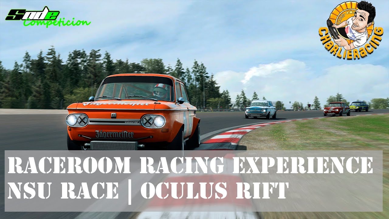 Raceroom racing experience | NSU RACE | Oculus Rift Helmet Cam - YouTube