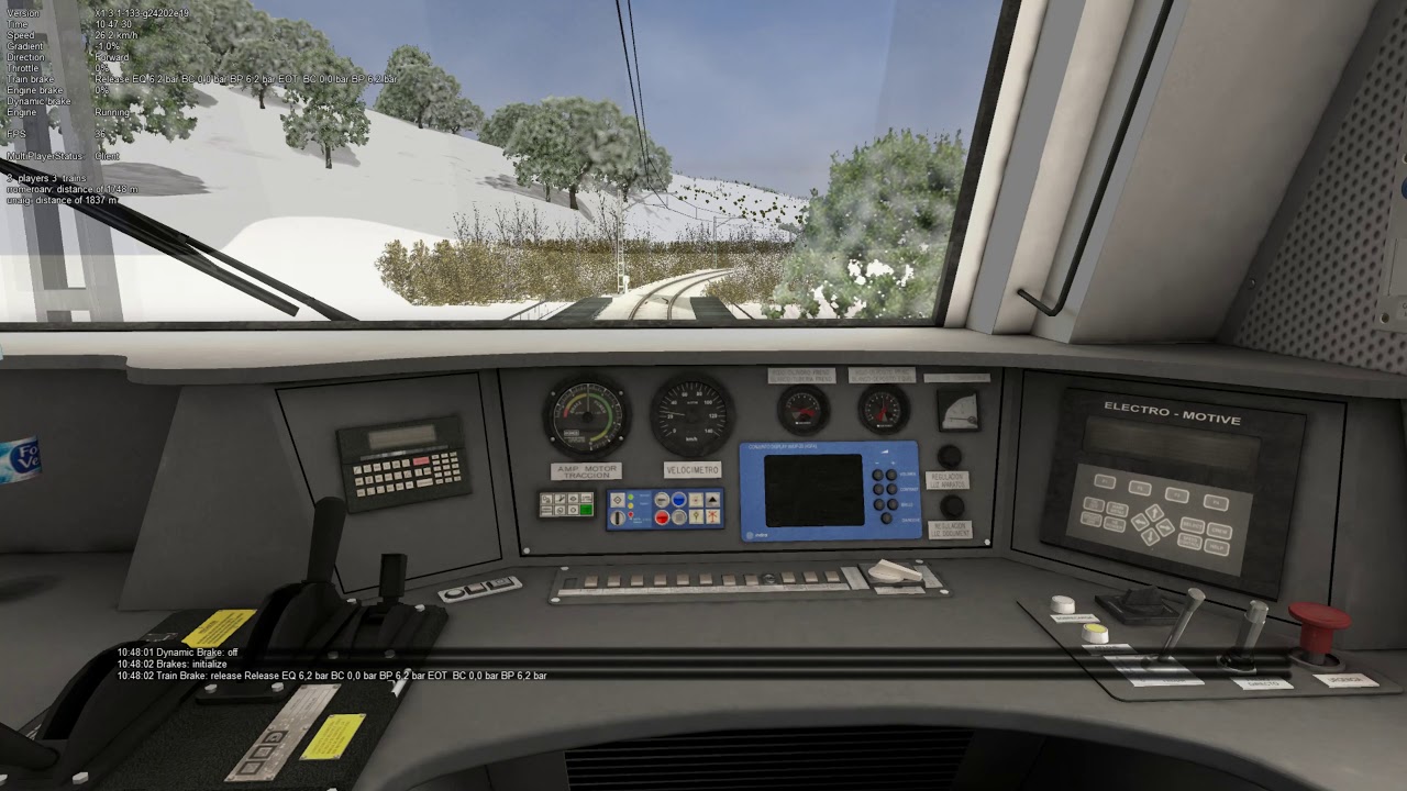 Renfe 333 Open Rails multiplayer con amigos - YouTube