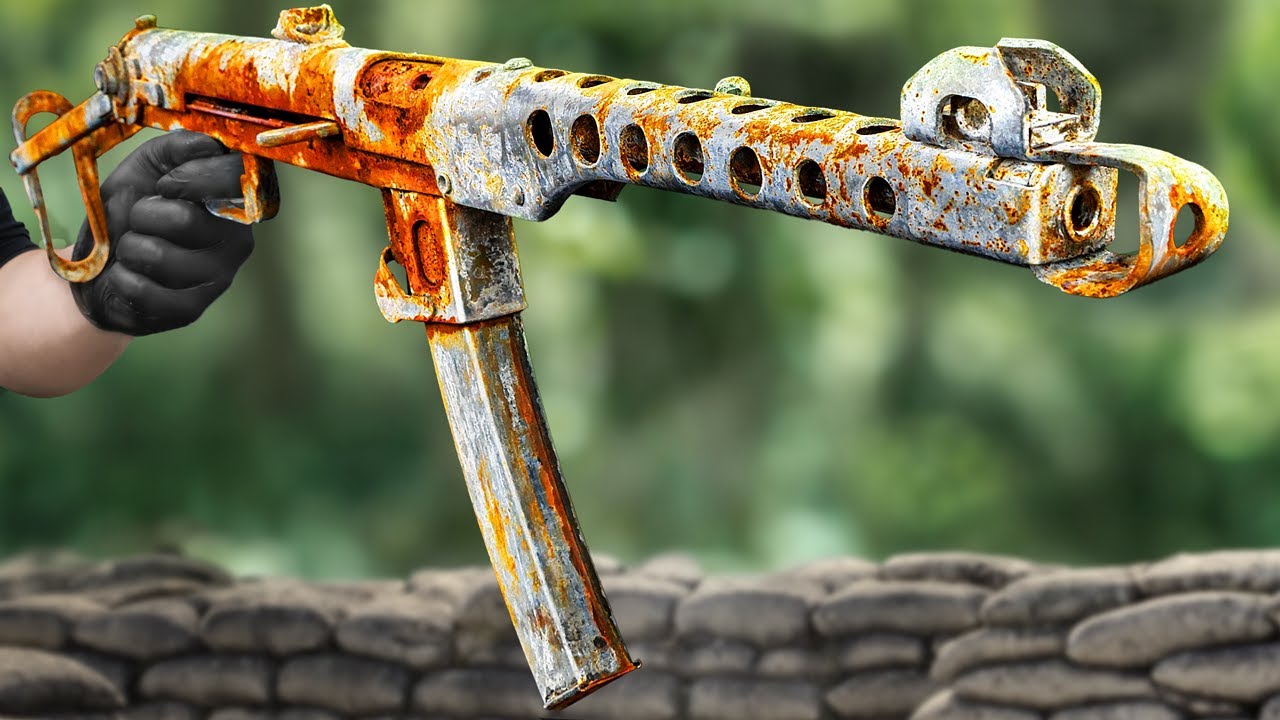PPS 1944 | Old Rusty Gun Restoration - YouTube