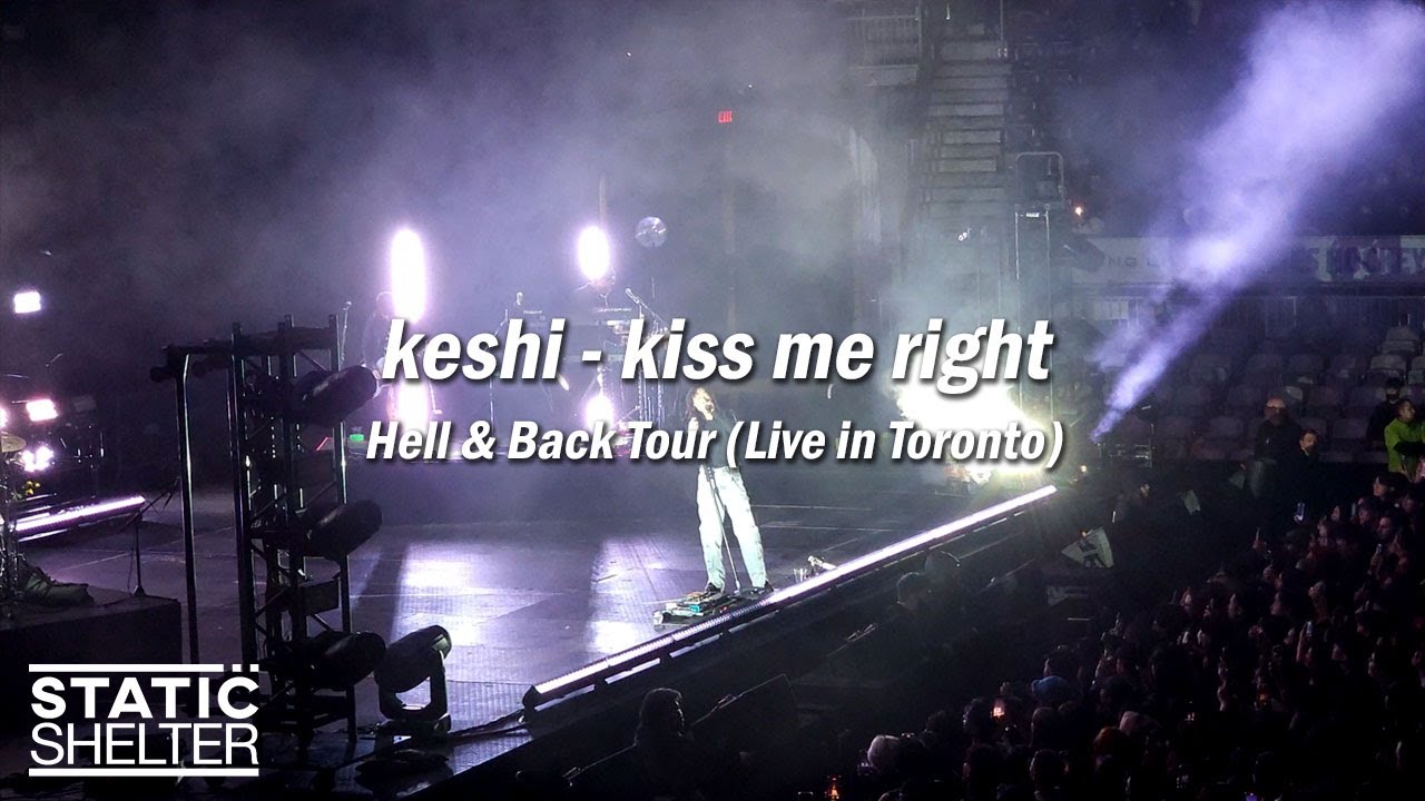 keshi - kiss me right (Live in Toronto 03/19 - Hell & Back Tour) [4K ...
