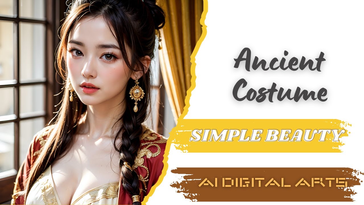[4K AI DIGITAL ART]LOOKBOOK|SIMPLE&BEAUTIFUL|ANCIENT COSTUME|古装 - YouTube