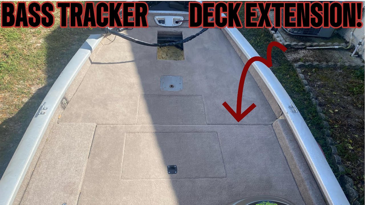 2005 Bass Tracker Pro Crappie 175 Front deck extension! Pt. 2 - YouTube