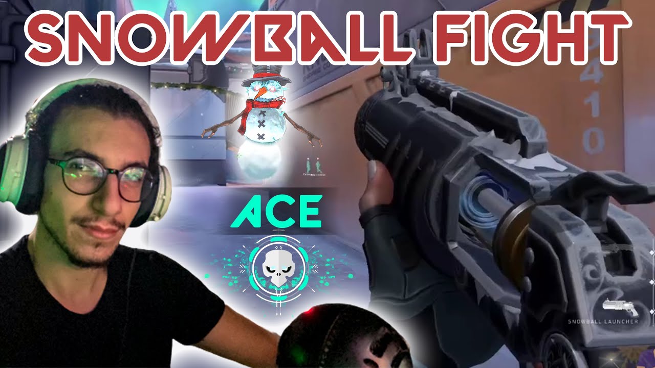 Snowball Fight Christmas Event on Valorant! - YouTube