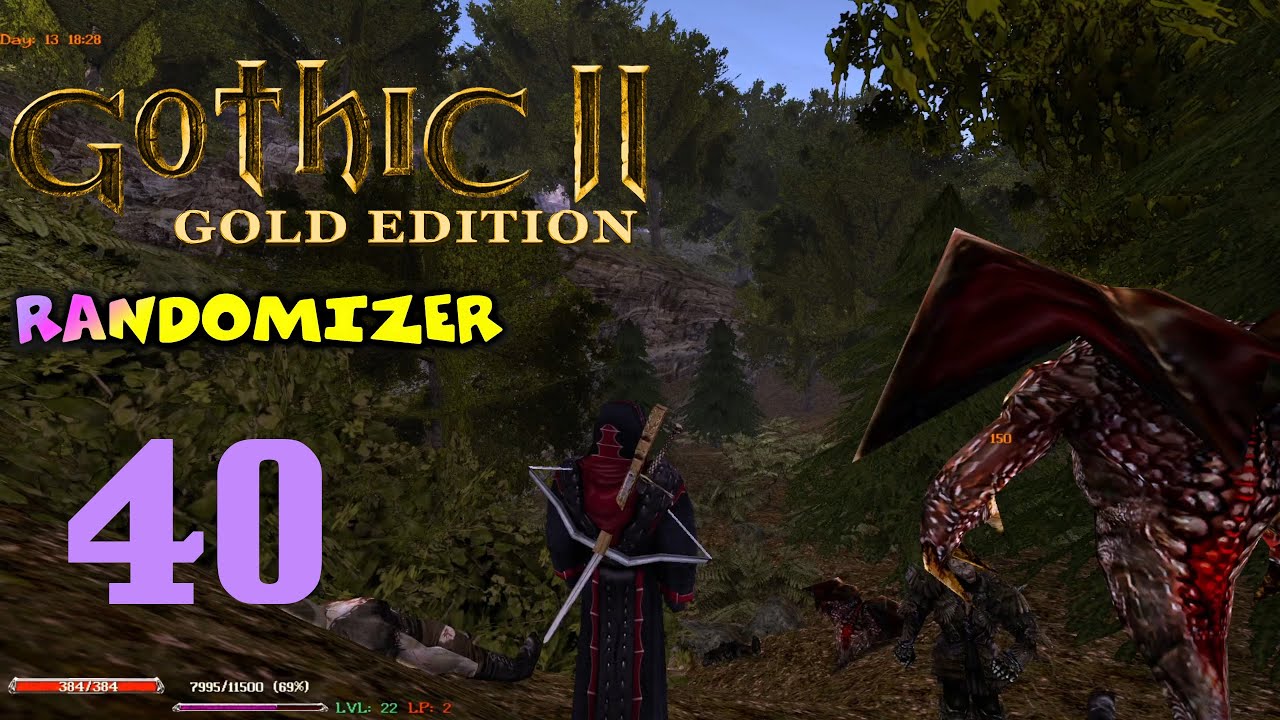 Gothic 2 Randomizer #40 Poszukiwania dowodów dla Magów Wody - YouTube
