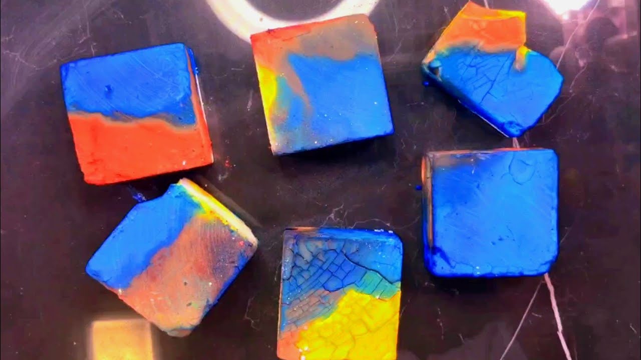 @asmrcloud Dusty Dyed BSN GymChalk Blocks Edit Oddly Satisfying Stress ...
