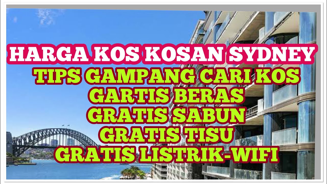 KERJA AUSTRALIA/TIPS CARI KOS DI AUSTRALIA/HARGA TEMPAT TINGGAL ...