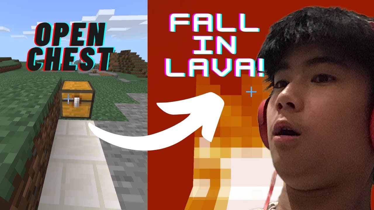 How to make a TRAPPED CHEST TRAP in MINECRAFT! (Troll your friends ...