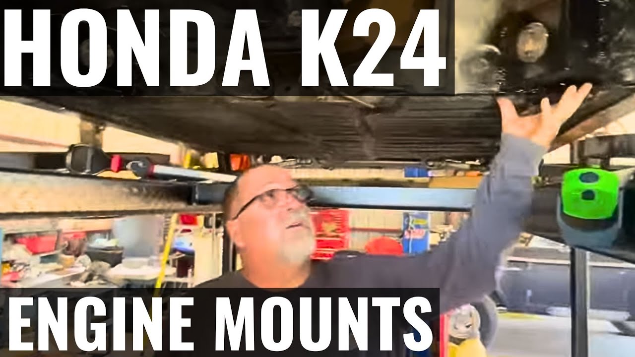 HONDA K24 ENGINE MOUNTING!!! - YouTube