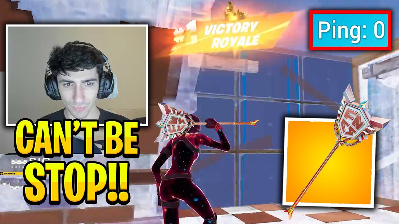 Acorn CAN'T BE STOPPED With This 0 PING & FNCS Pickaxe - YouTube