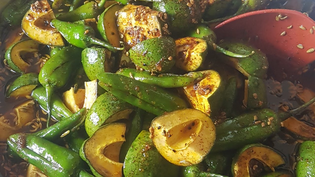 How to make AAM KA ACHAR with desi style. Special Recipe by Pakistani ...