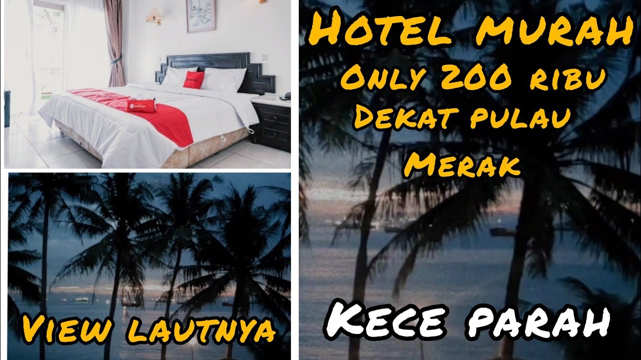 MERPATI HOTEL PULAU MERAK KECIL - YouTube