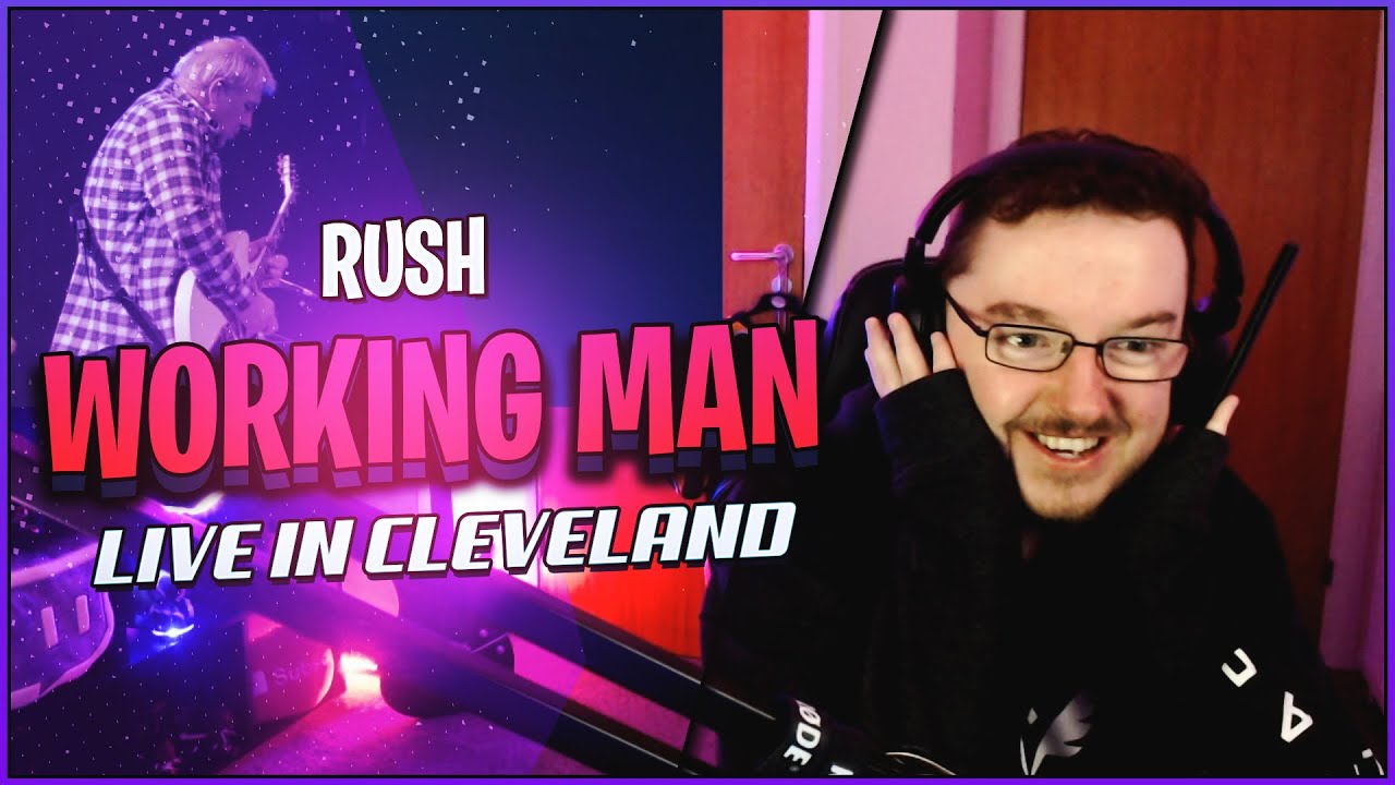 Rush Working Man Reaction LIVE IN CLEVELAND - YouTube