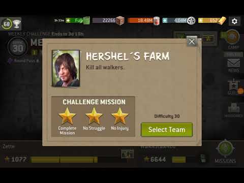 TWD NML - Hershel's Farm - 30/1 - YouTube