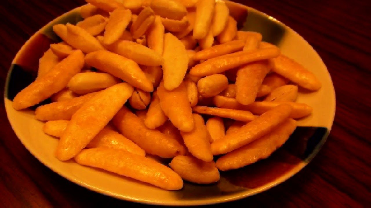 Crunchy Yummy Japanese Snack! - YouTube