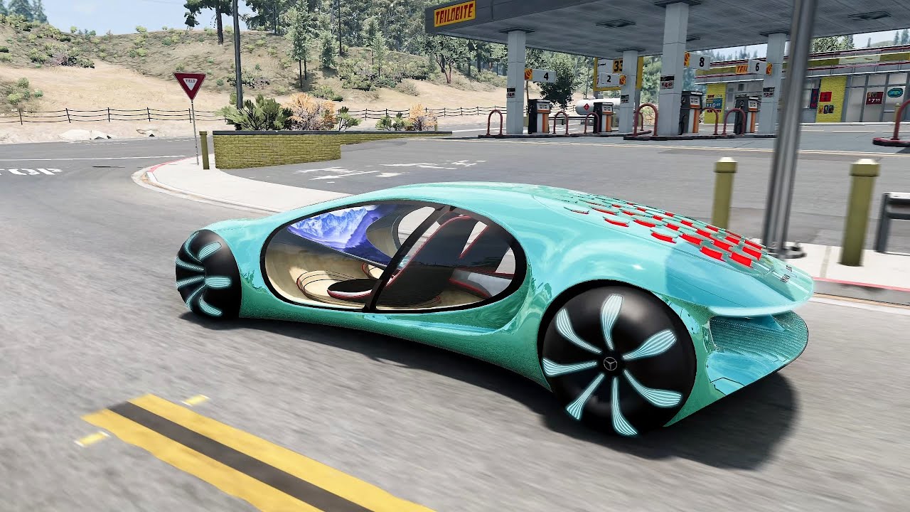 BeamNG.drive - Mercedes-Benz Vision AVTR 2020 - Car Show Test Drive ...