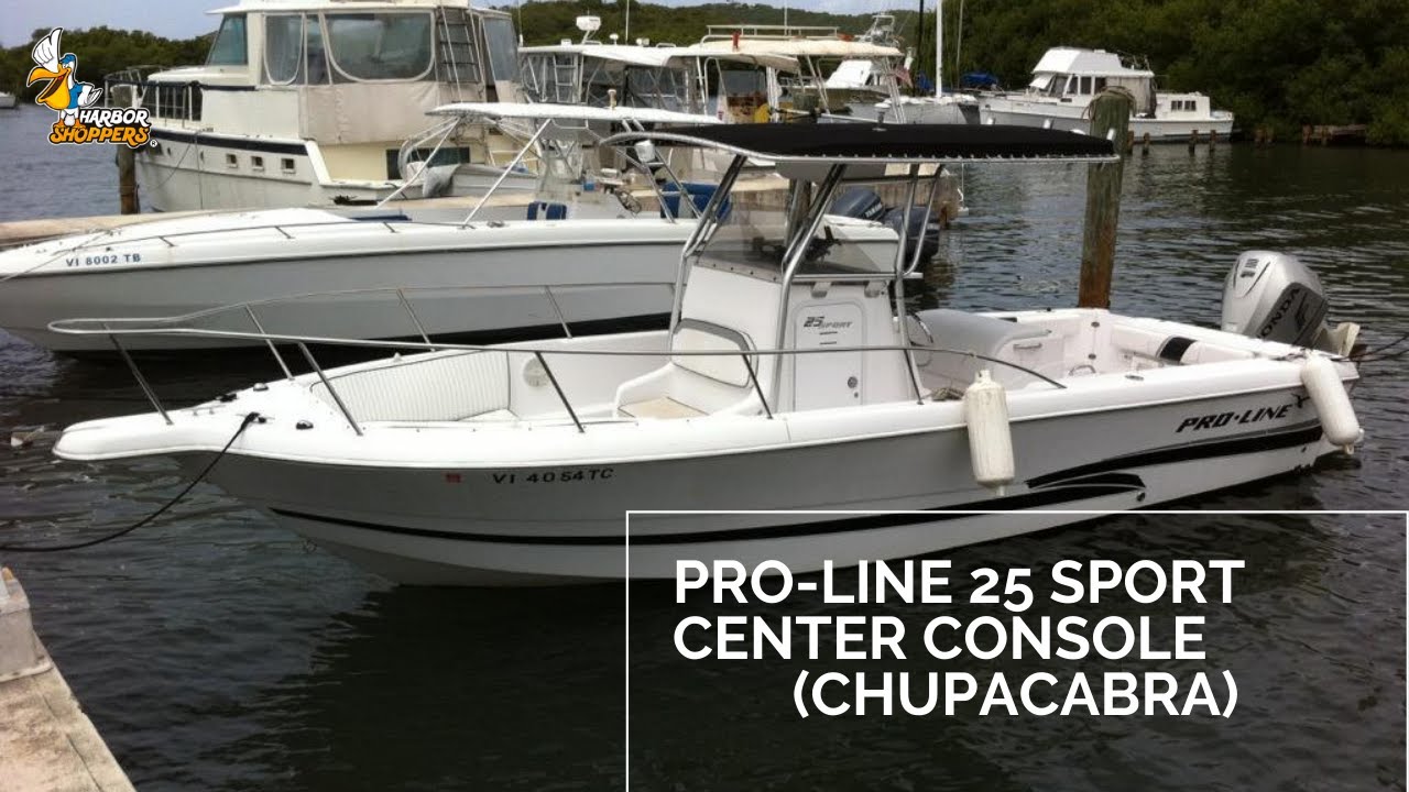 2001 Proline 25 Sport Center Console Chupacabra for Sale - YouTube