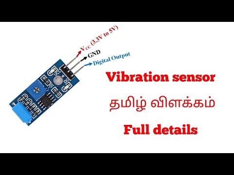 What is Vibration sensor..? & How its work Tamil | vibration sensor ...