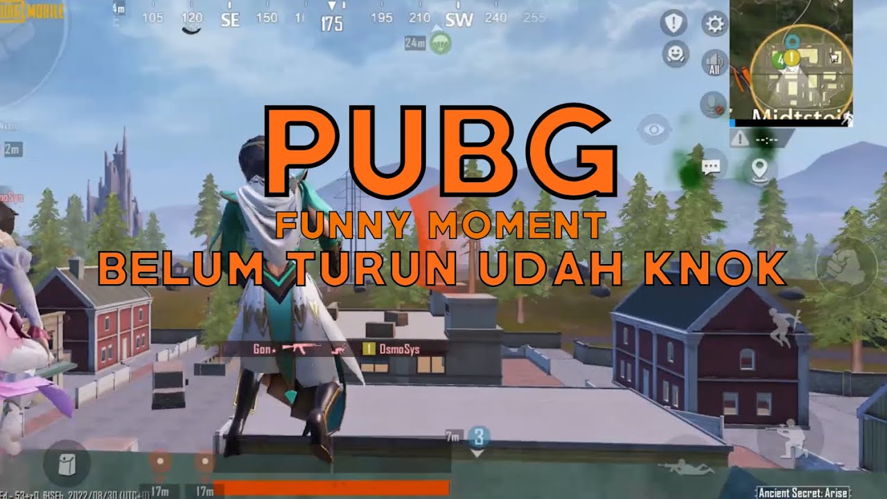 BELUM TURUN LANGSUNG KNOCK - PUBG FUNNY MOMENT - YouTube