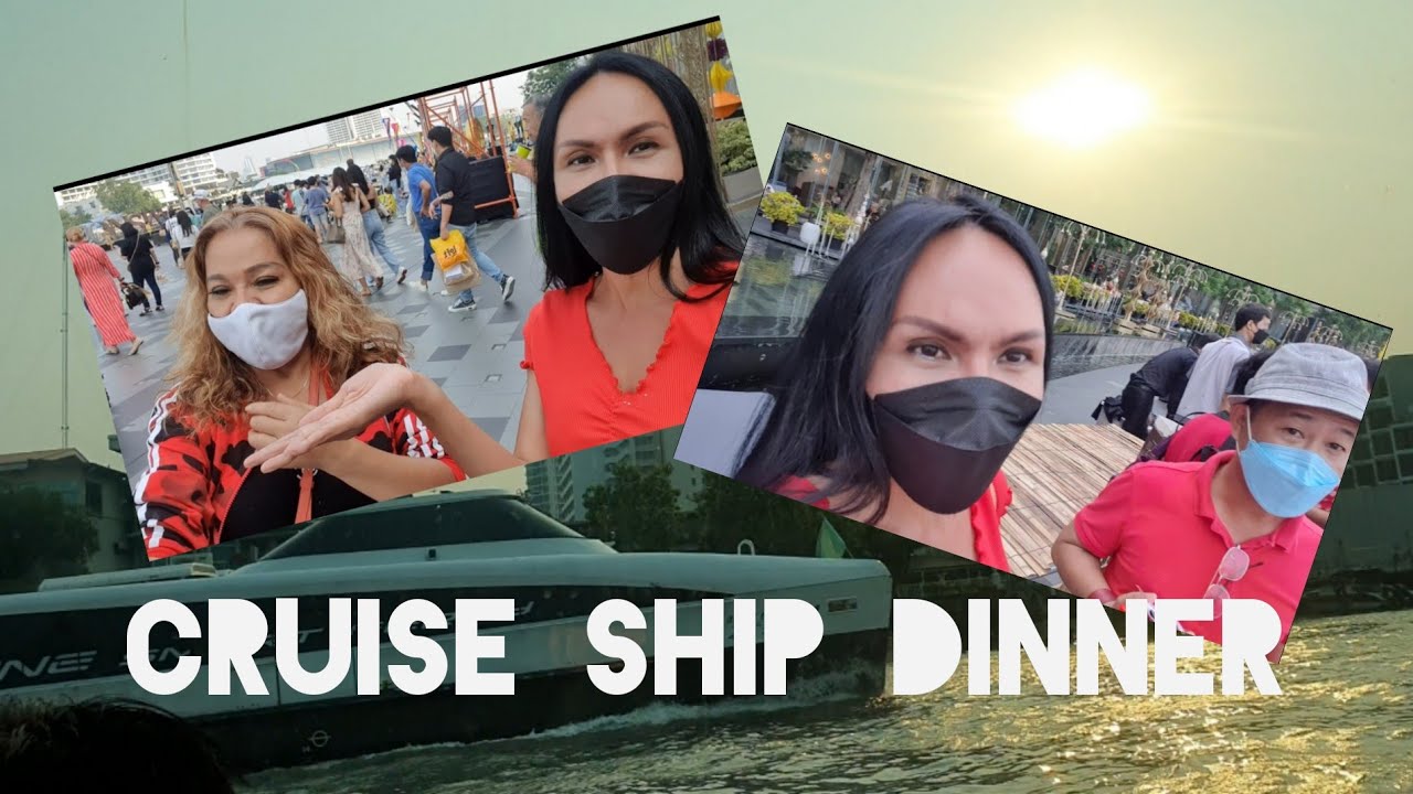 Cruise ship dinner with the BBM's supporters in Bangkok Thailand. # ...