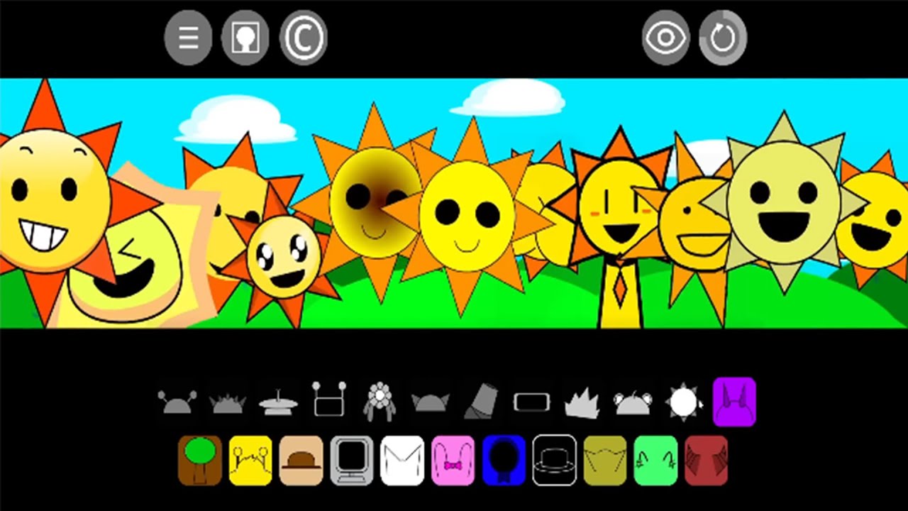 Incredibox Sprunki Every Mr. Sun Singing Together (Sprunki Gyat, Retake ...