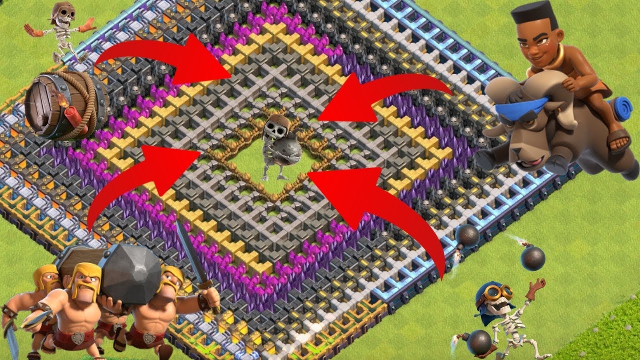 Wall Breking Troops Vs All Levels Of Walls Who Is The Best Wall ...