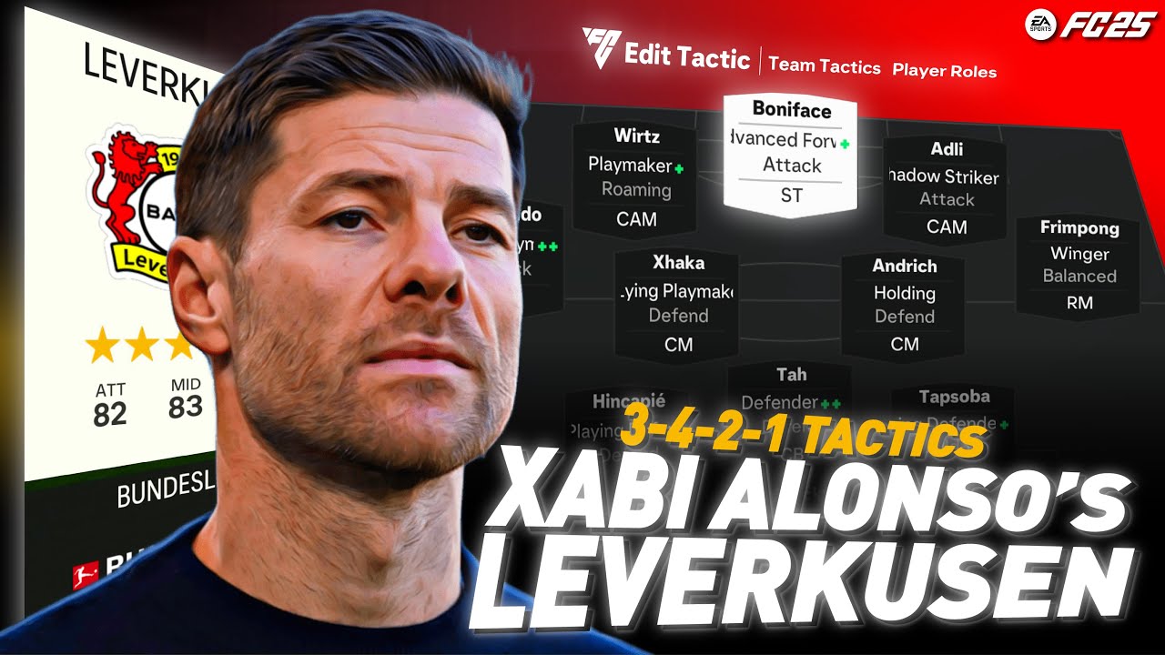 MASTERING XABI ALONSO'S BAYER LEVERKUSEN TACTICS IN FC 25 - YouTube