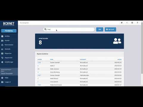 Boxnet Kassasystem - Kommissionsförsäljning - YouTube