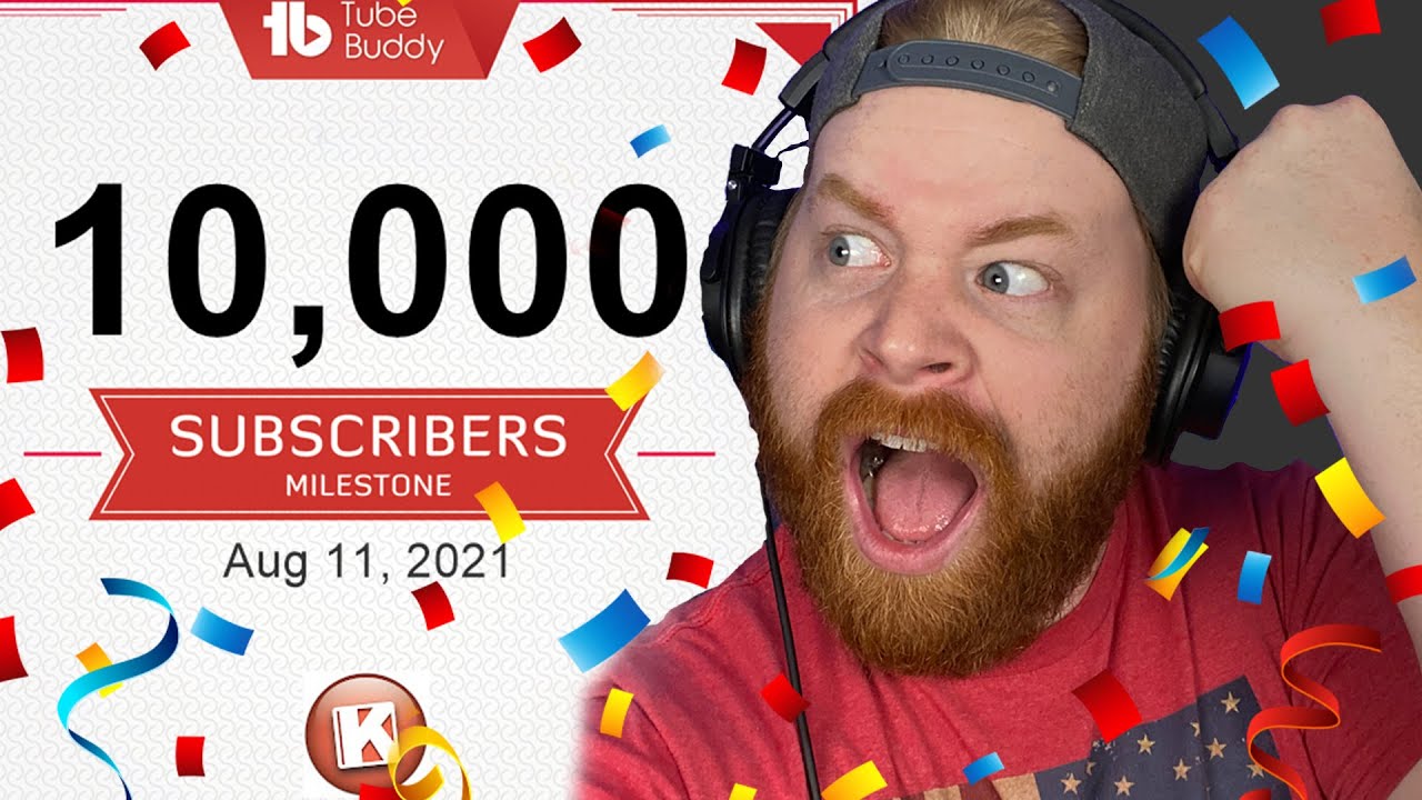 10k Subs Celebration Stream Announcement! THANK YOU SO MUCH! - YouTube