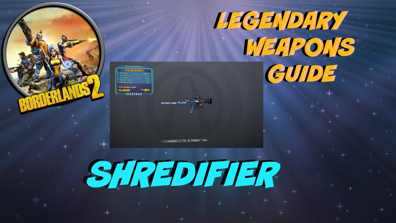 Borderlands 2 *shredifier* location - YouTube
