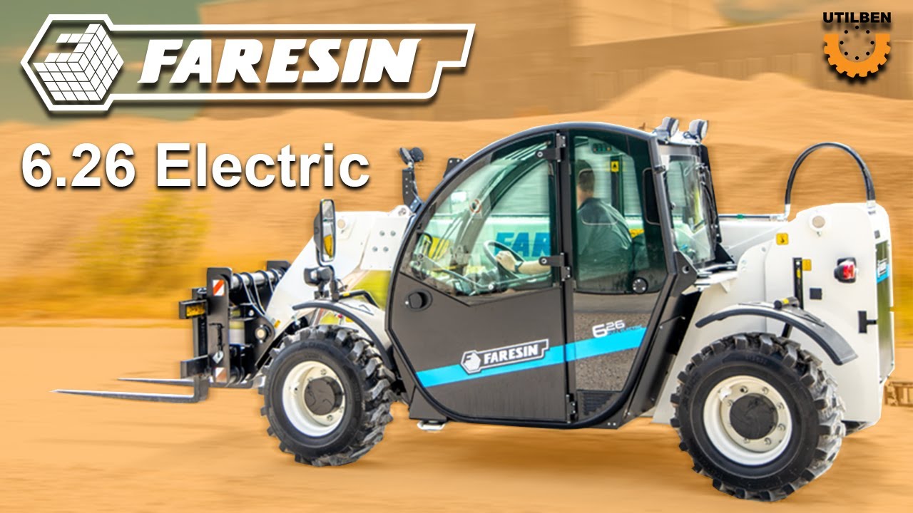 Incarcator telescopic Faresin 626 - full electric - YouTube