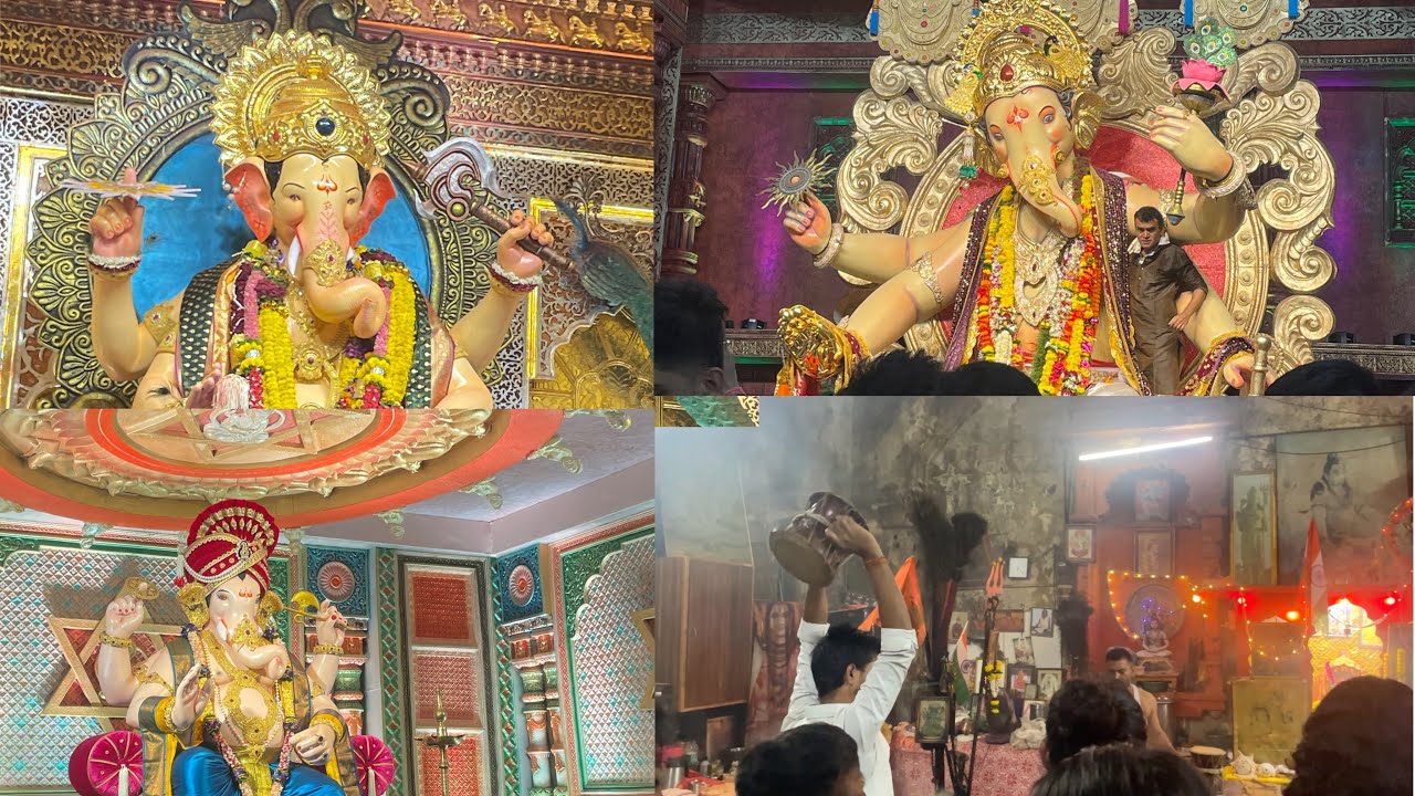 Famous Ganpati Darshan 2024 Lalbaugcha Raja Chintamani Tilak Nagar ...