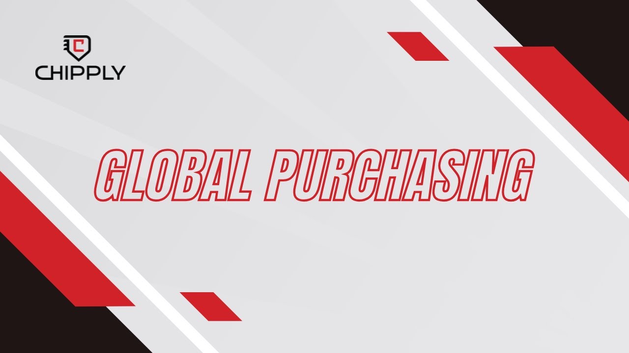 Chipply Global Purchasing - What is it and How Does it Work - YouTube