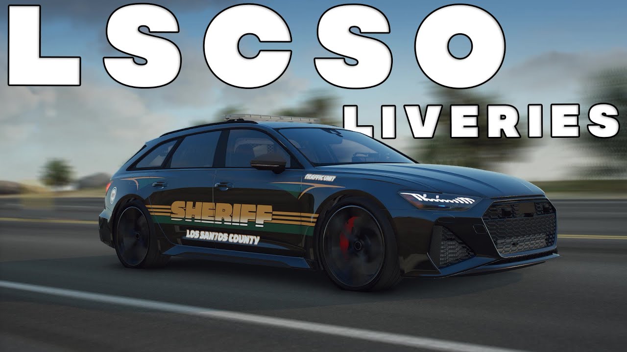 Los Santos County Sheriff's Office Livery Mega Pack | FuTuR Designs ...