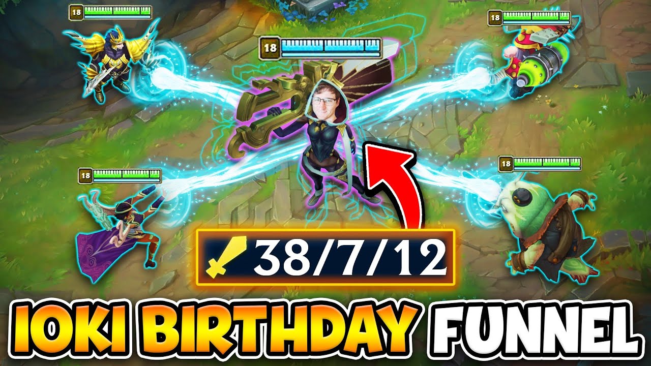WE FUNNELED IOKI FOR HIS BIRTHDAY AND HE DROPS 38 KILLS! (BEST BIRTHDAY ...