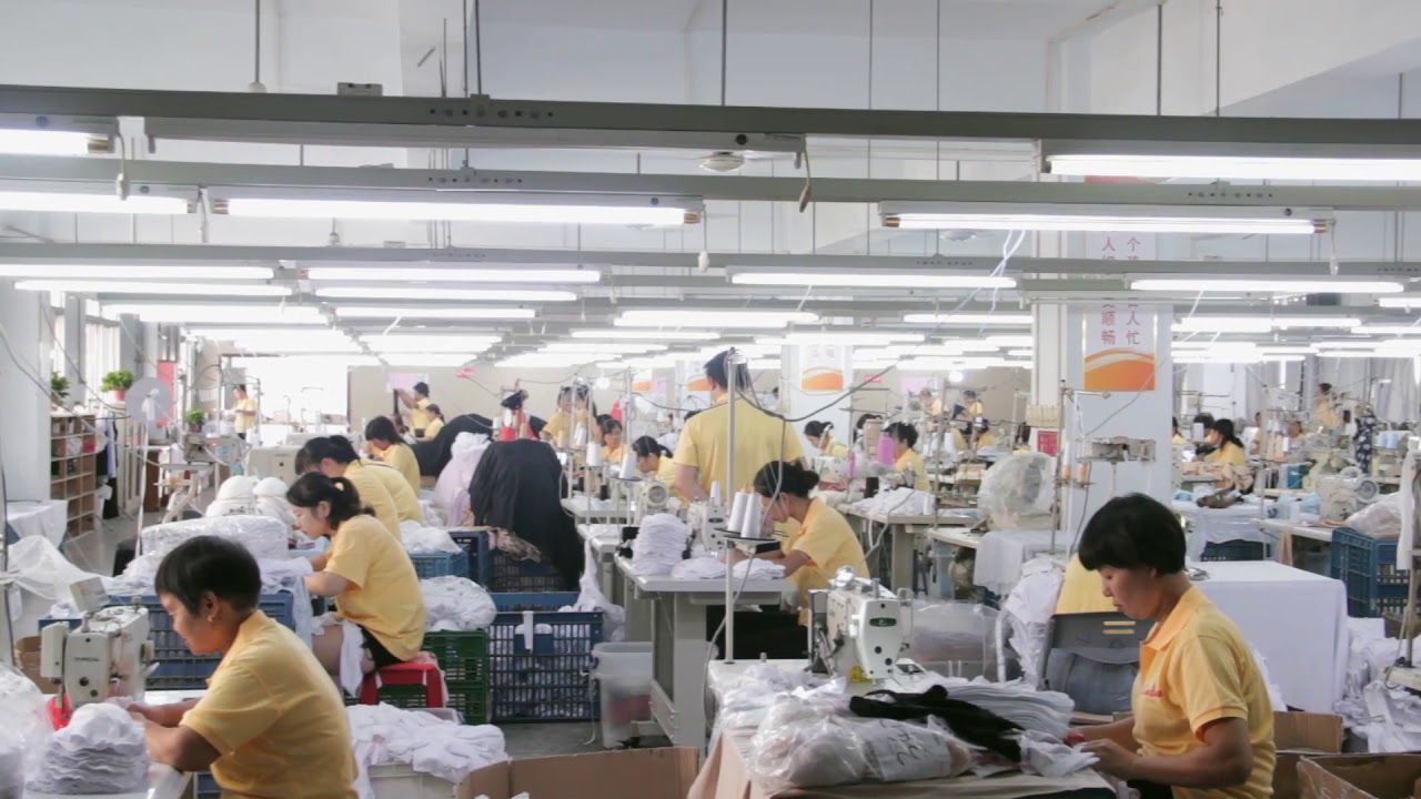 Sindy Garment Workshop_Professional Bra Factory In China - YouTube