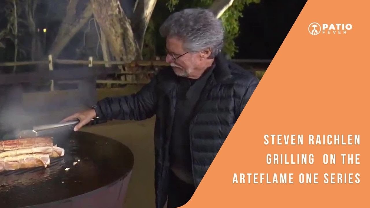 Steven Raichlen Grilling on the Arteflame One Series Grill - YouTube