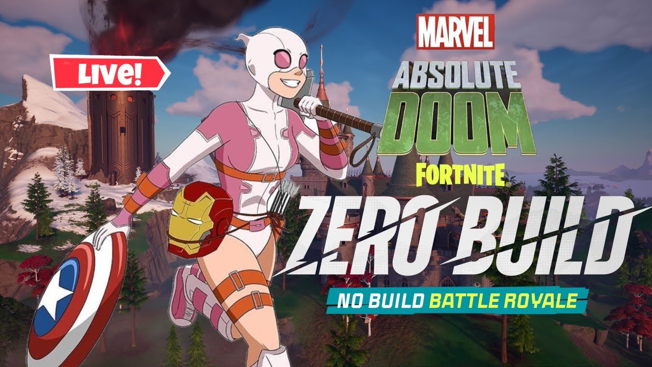 🔴Fortnite Live - Zero Build & Winning - !join - YouTube