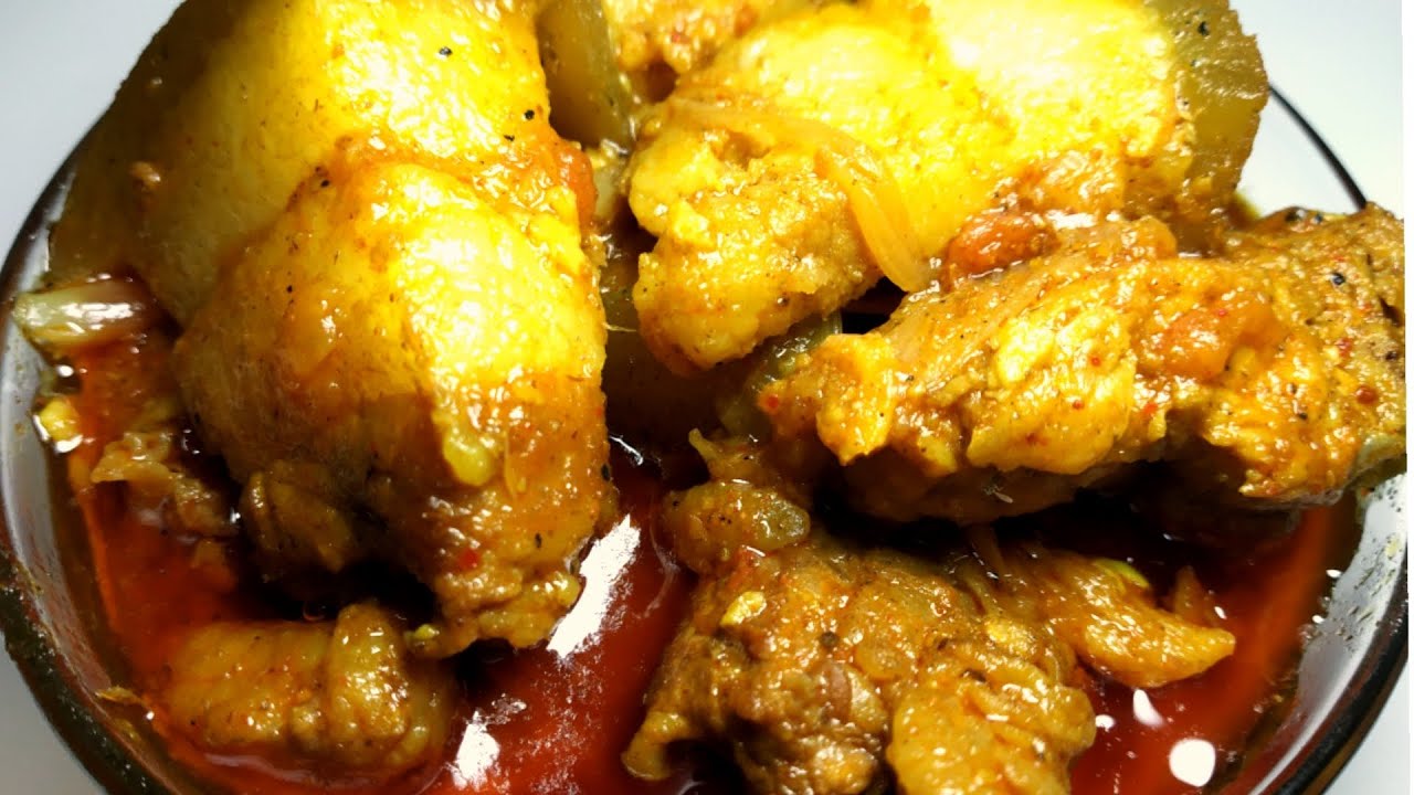 Assamese Style Pork Curry/village pork curry/Pork recipe - YouTube