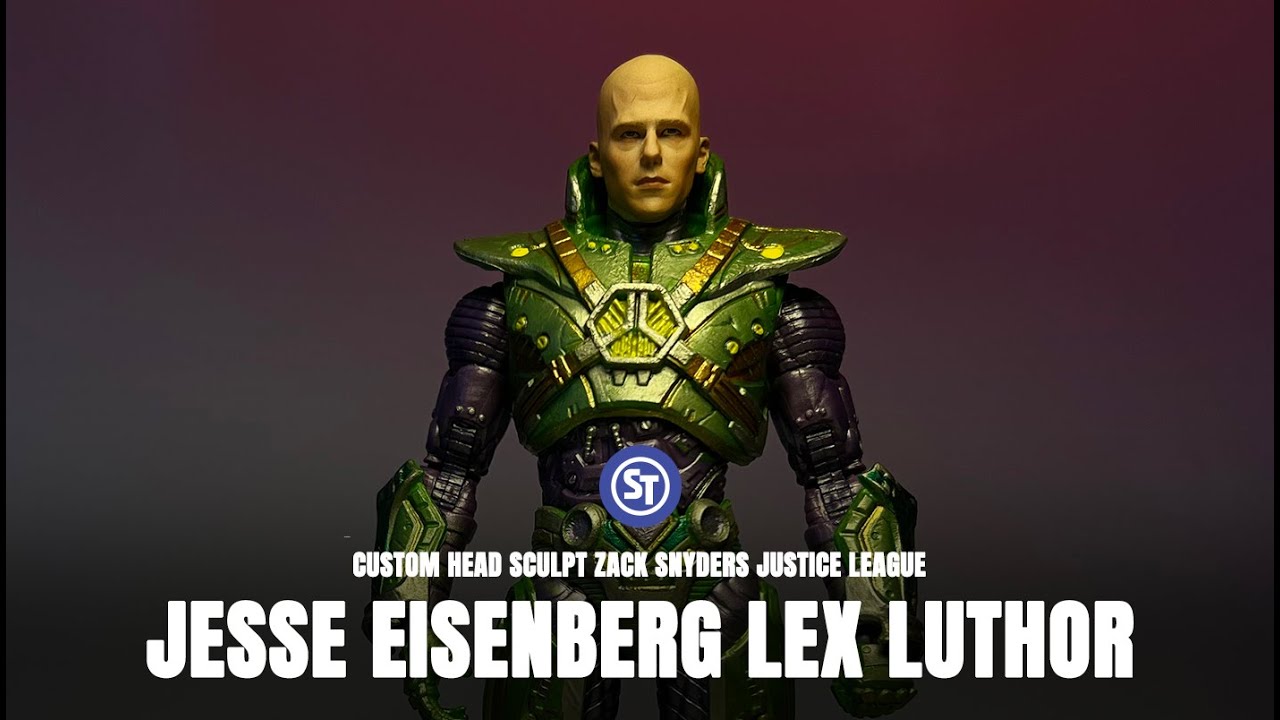 ENGLISH REVIEW CUSTOM HS ZACK SNYDER LEX LUTHOR | MCFARLANE TOYS - YouTube
