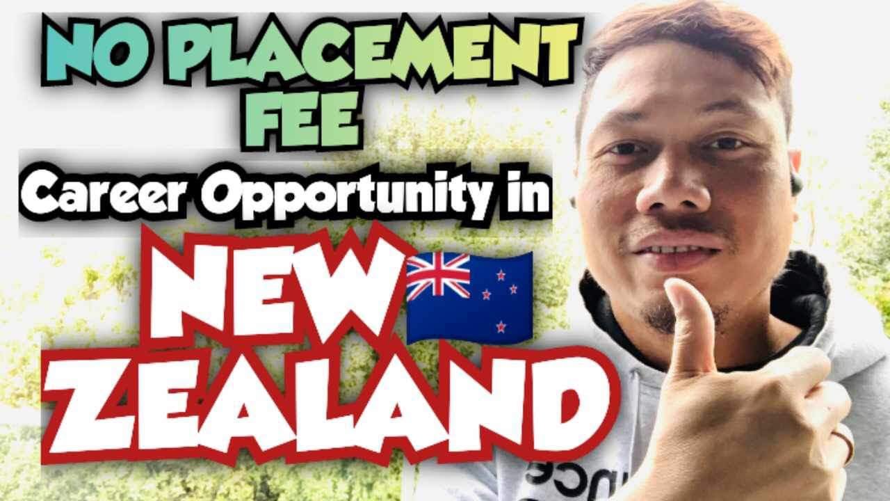 NO PLACEMENT FEE CAREER OPPORTUNITY IN NEW ZEALAND - YouTube