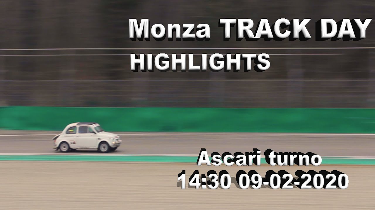 TRACK DAY Monza circuit ENI Highlights Ascari 09-02-2020 autodromo ...
