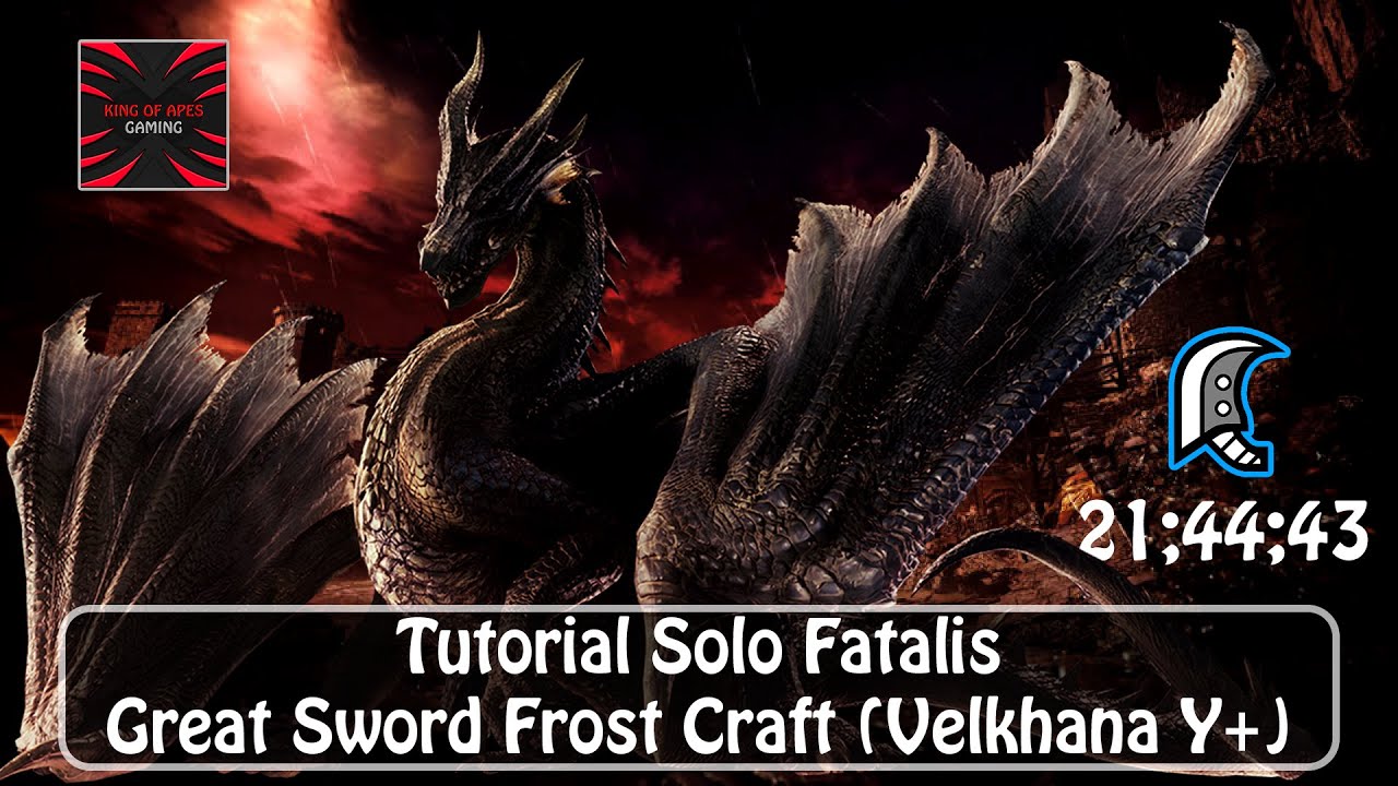 Tutorial Solo Fatalis GS [Frostcraft Build] | Monster Hunter World ...